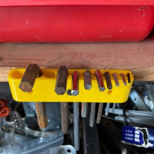 Wall Mounted Allen Key Holder - Garage Organization - Etsy