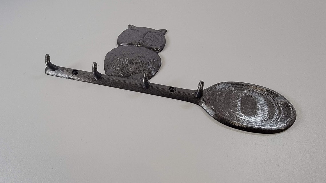 Owl Measuring Spoon Holder | Kitchen Decor - Etsy