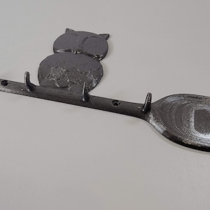 Owl Measuring Spoon Holder | Kitchen Decor - Etsy