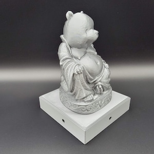 Winnie the Pooh Bear 4x4 Fence Post Topper Statue Garden Statue for Zen ...