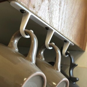 Mug/cup Hanger | Any Color | Kitchen Mug Holders | Kitchen Decor ...