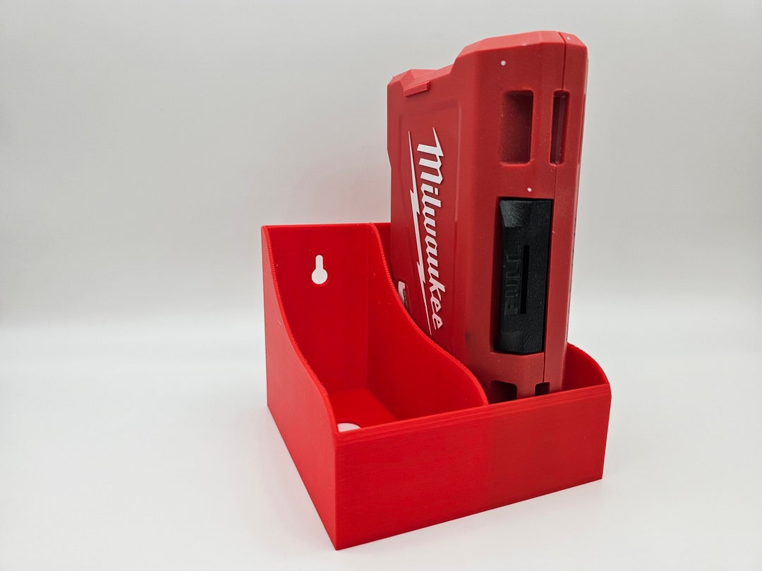 Milwaukee Bit Box Wall Mount - Holds Two Drill Bit Boxes - Any Color ...