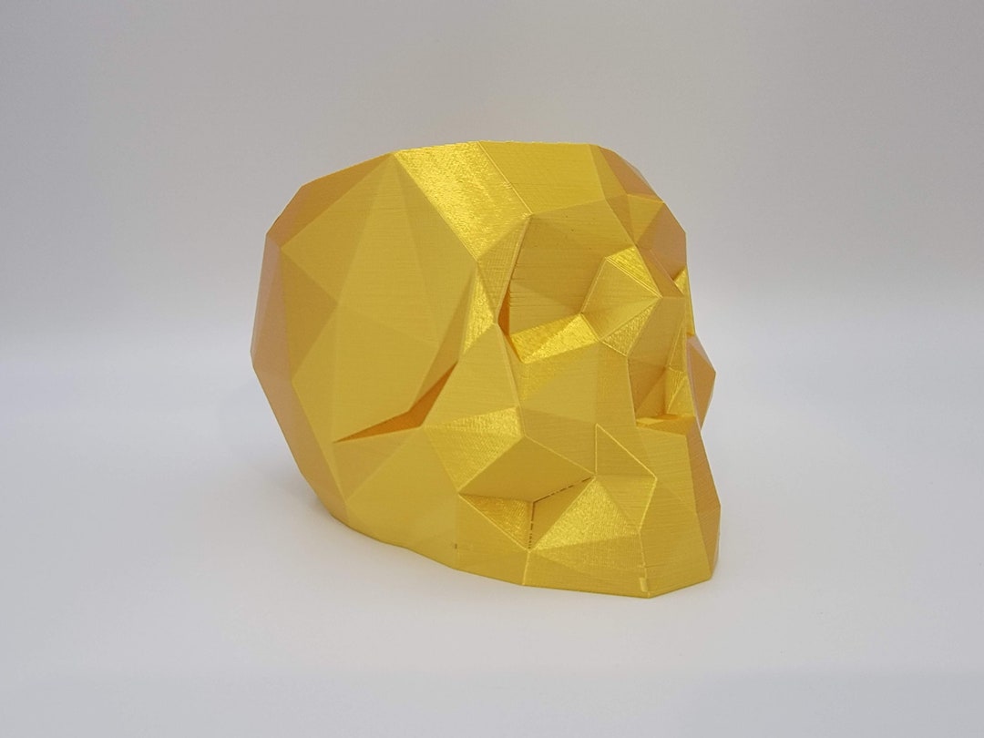 Geometric Skull Planter Pot With Drainage - Etsy