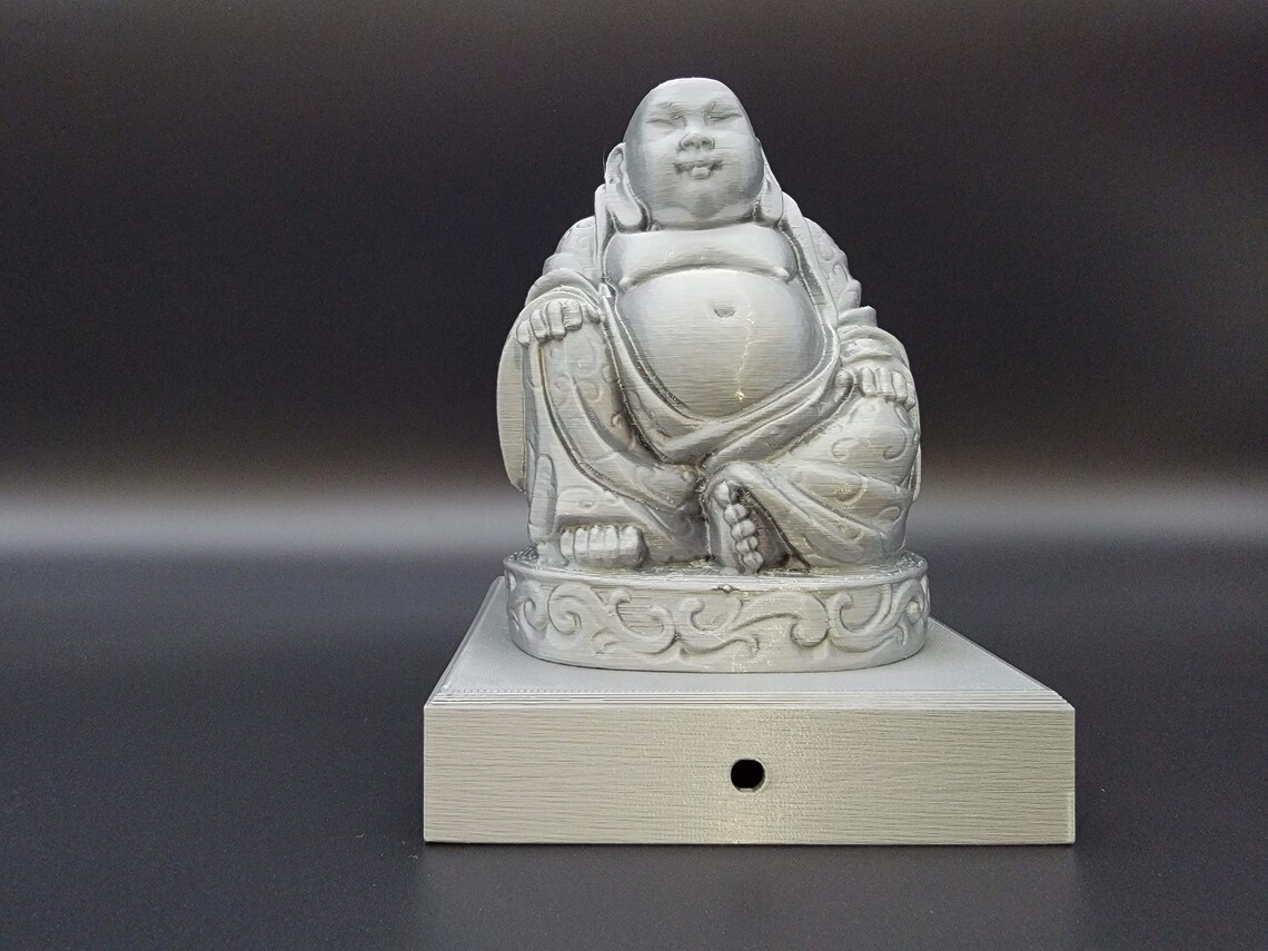 Buddha 4x4 Fence Post Topper Statue Garden Statue for Zen Garden Lovers ...