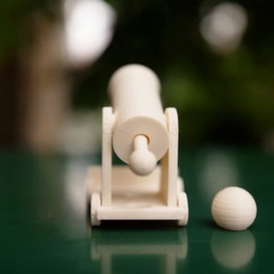 Mini Spring Loaded Cannon | ANY Color! - Etsy