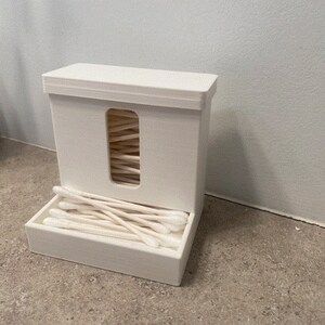 Q-tip (cotton Swab) Dispenser - Any Color - Etsy