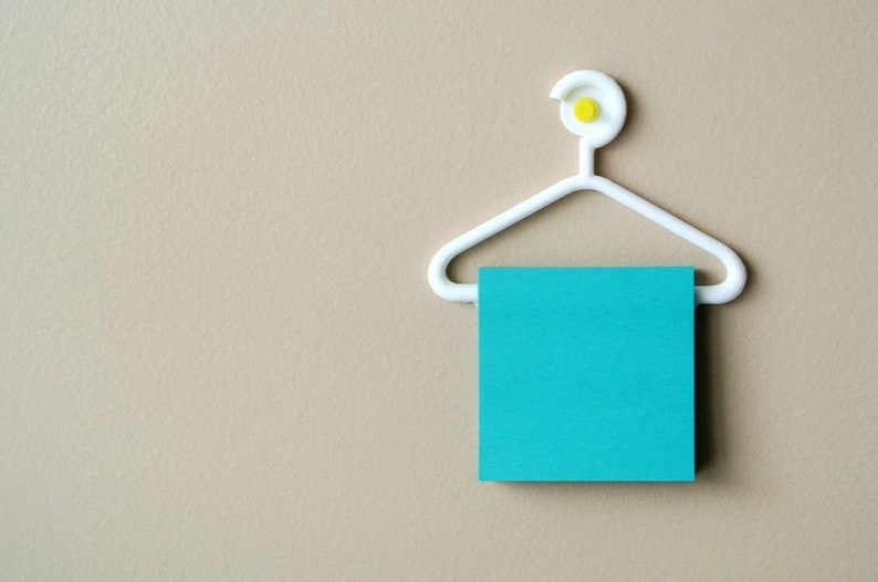 Sticky Note Hanger Cute Gift Idea for Office Co-worker or - Etsy