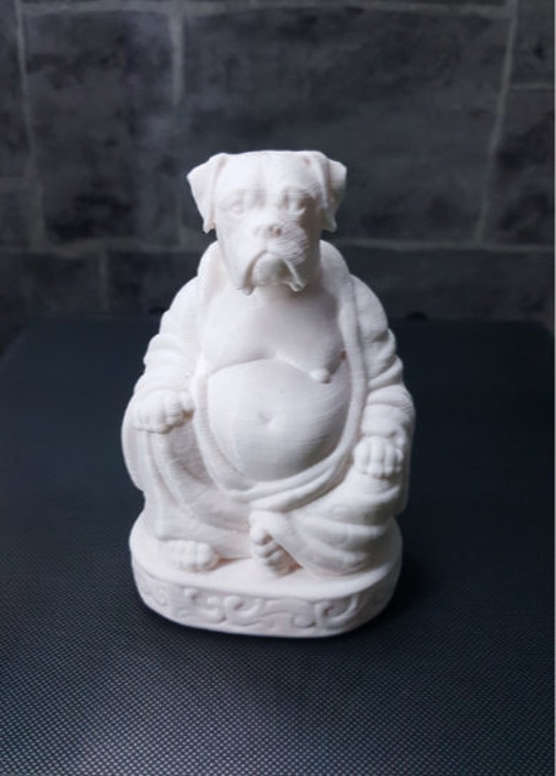 Boxer Buddha Statue Funny Gag Gift for Boxer Dog Lovers | Etsy