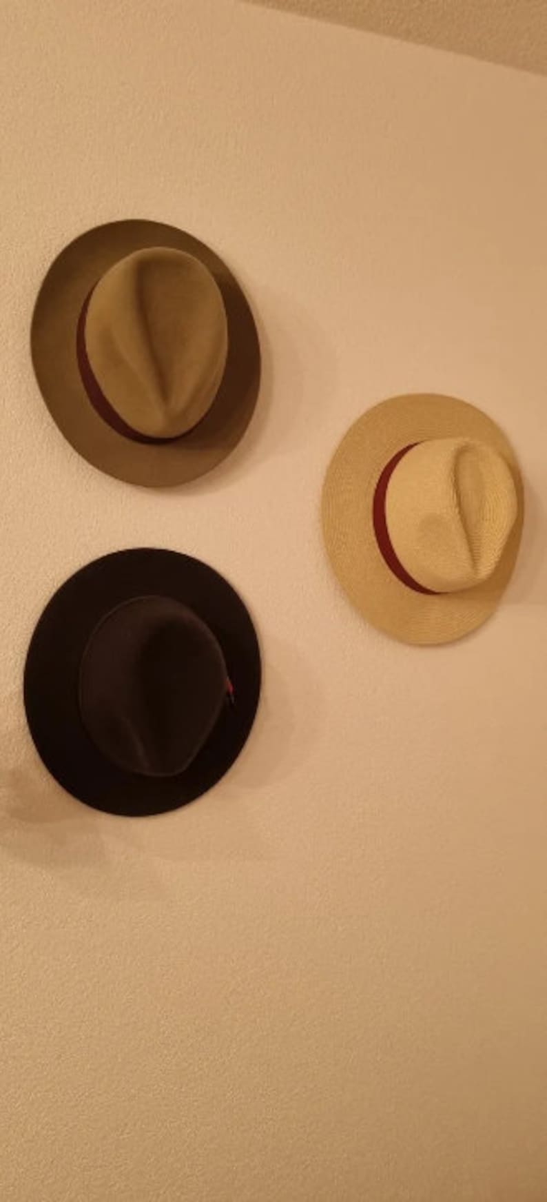 Hat Wall Mount Display Your Caps and Hats on the Wall | Etsy