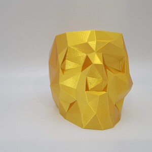 Geometric Skull Planter Pot With Drainage - Etsy