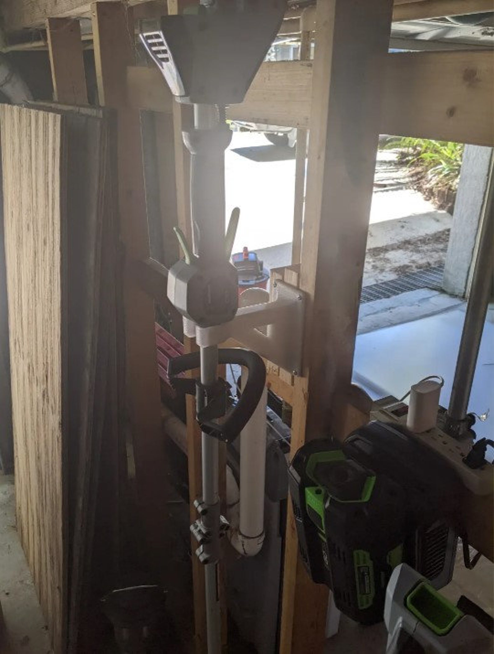 EGO 56V String Trimmer Wall Hanger Mount Garage & Shed Organization ...