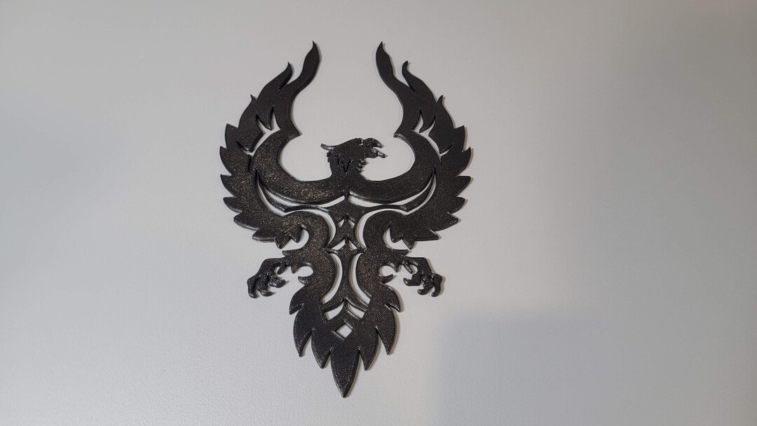 Phoenix Wall Art Decor | House Warming Gift | College Dorm Room | Bird ...