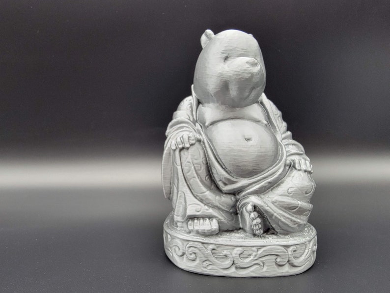 Winnie the Pooh Bear Buddha Statue Any Color! Funny Gag Gift for Animal ...