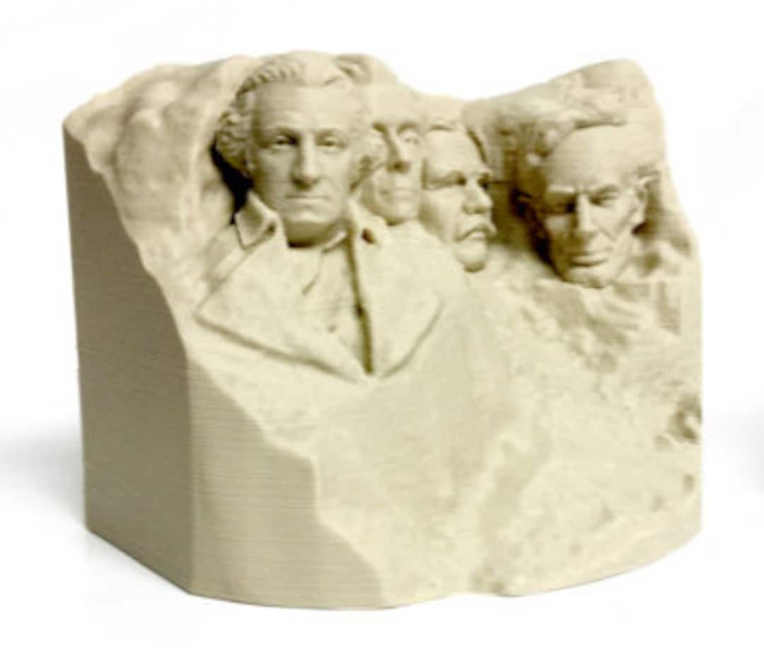 Mount Rushmore Bust Abraham Lincoln George Washington Mountain Mt ...