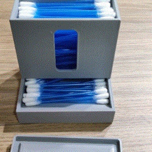 Q-tip (cotton Swab) Dispenser - Any Color - Etsy