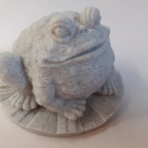 Garden Toad Statue - Any Color - Gift for Reptile Lovers | Animal Buddha Statues | Toad Figurine ...