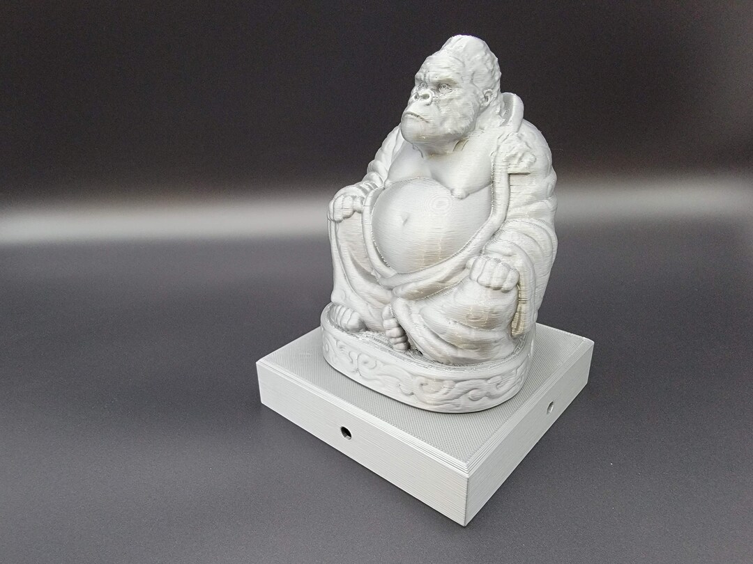 Harambe Gorilla 4x4 Fence Post Topper Statue | Garden Statue for ...