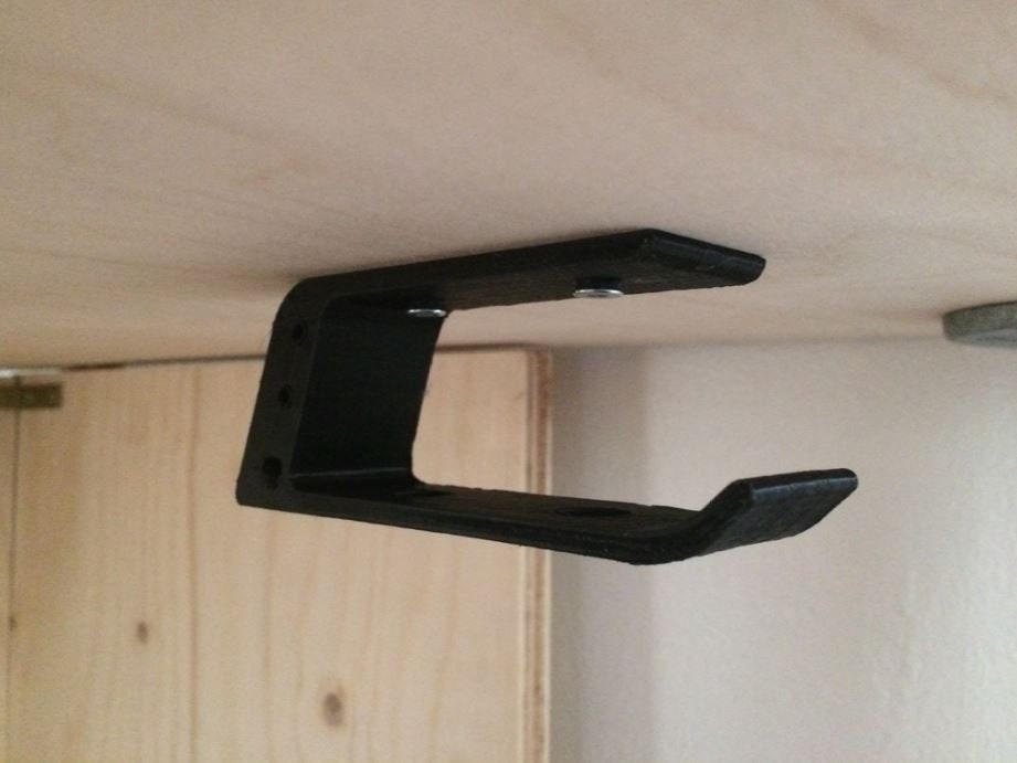 Hidden Headset Holder Under Desk Office Organization Gamer - Etsy