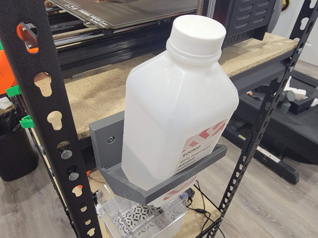 Isopropyl Alcohol Spray Bottle Hangers | Garage Organization | Wall ...