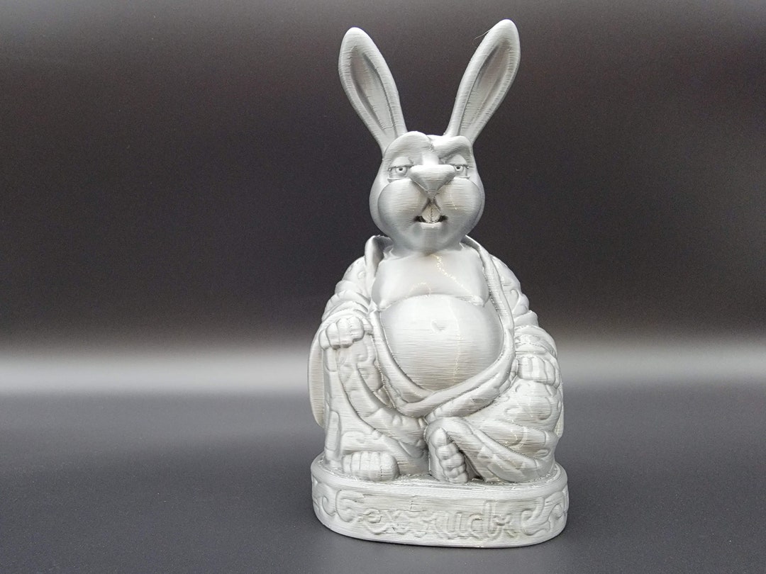 Bunny Rabbit Buddha Statue - Any Color - Funny Gag Gift for Bunny ...