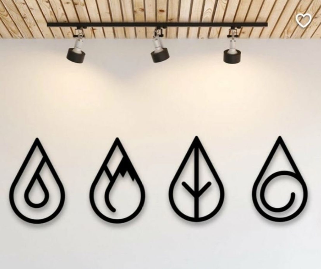 The Four Elements - Wall Art | Home Decor - Etsy