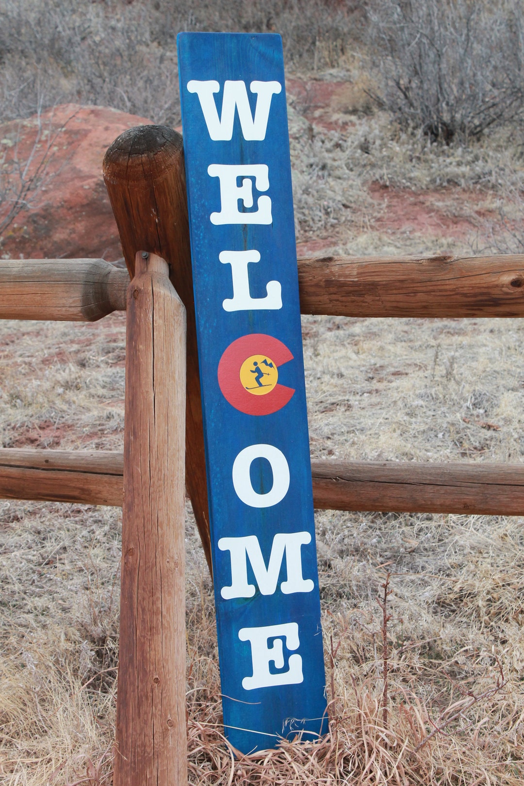 Welcome Sign|colorado Welcome Sign |porch Sign - Etsy