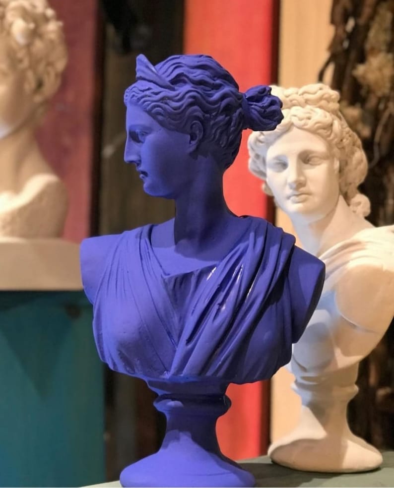 Greek Mythology Decor Artemis and Apollo Greek Roman - Etsy