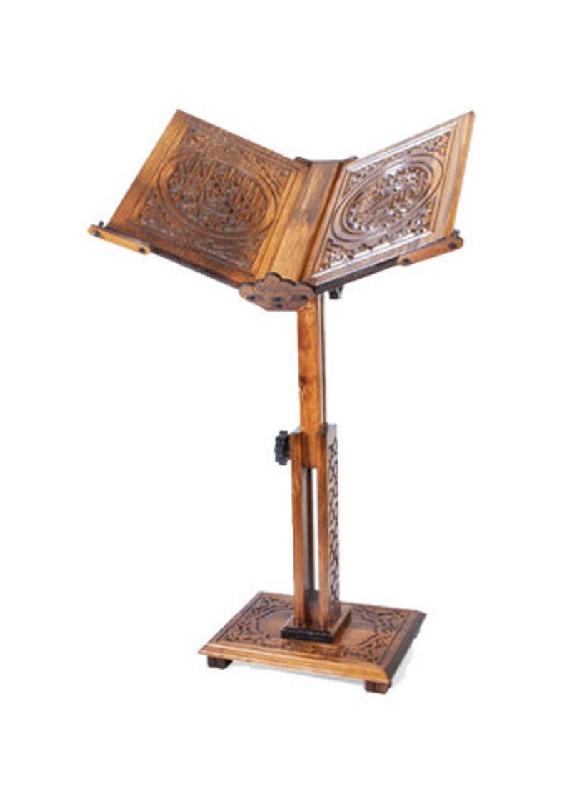 Height Adjustable Wooden Mini Portable Carved Desk Reading - Etsy