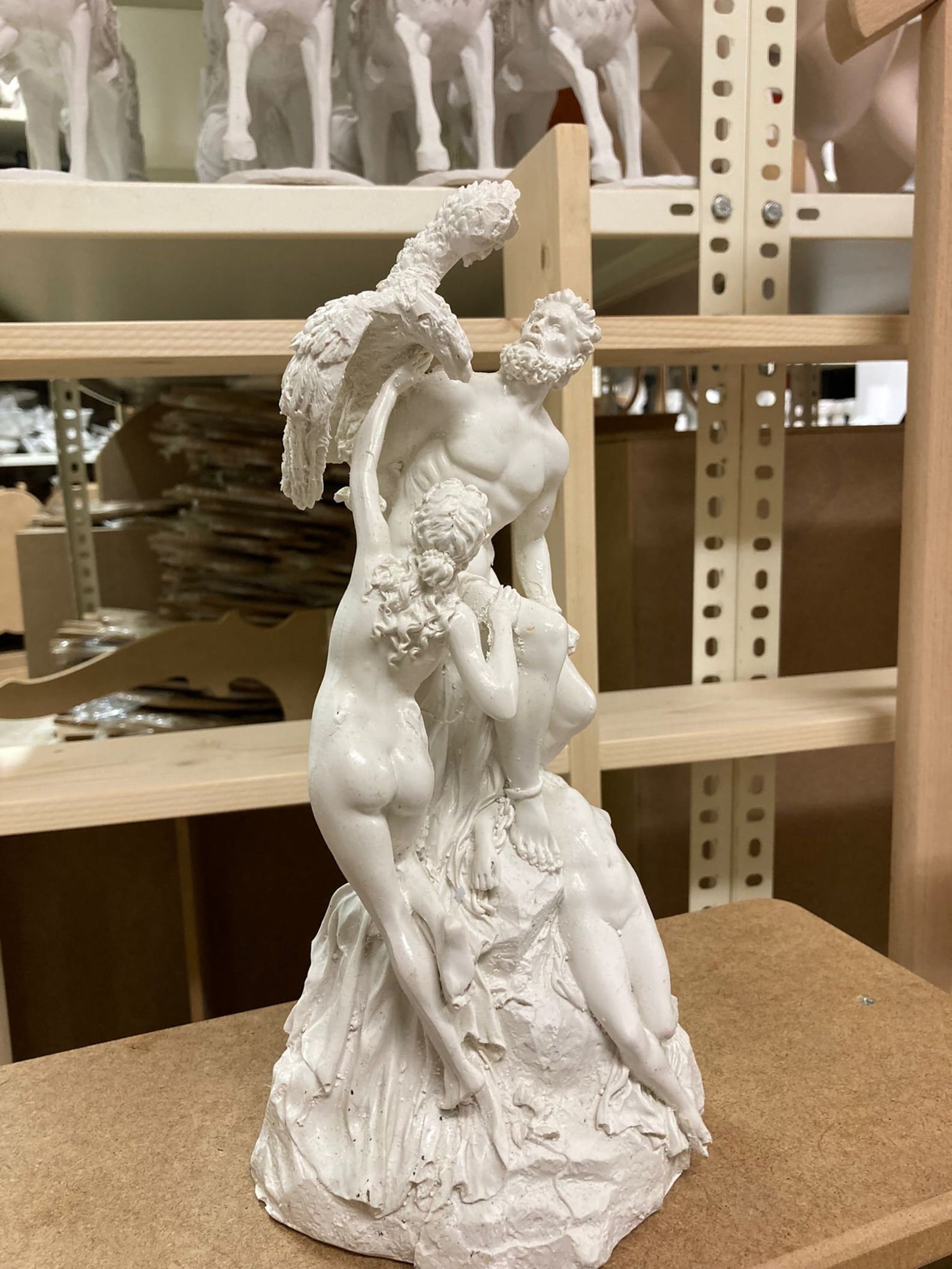 Prometheus Titan God Fire God Mythological Statue Greek | Etsy