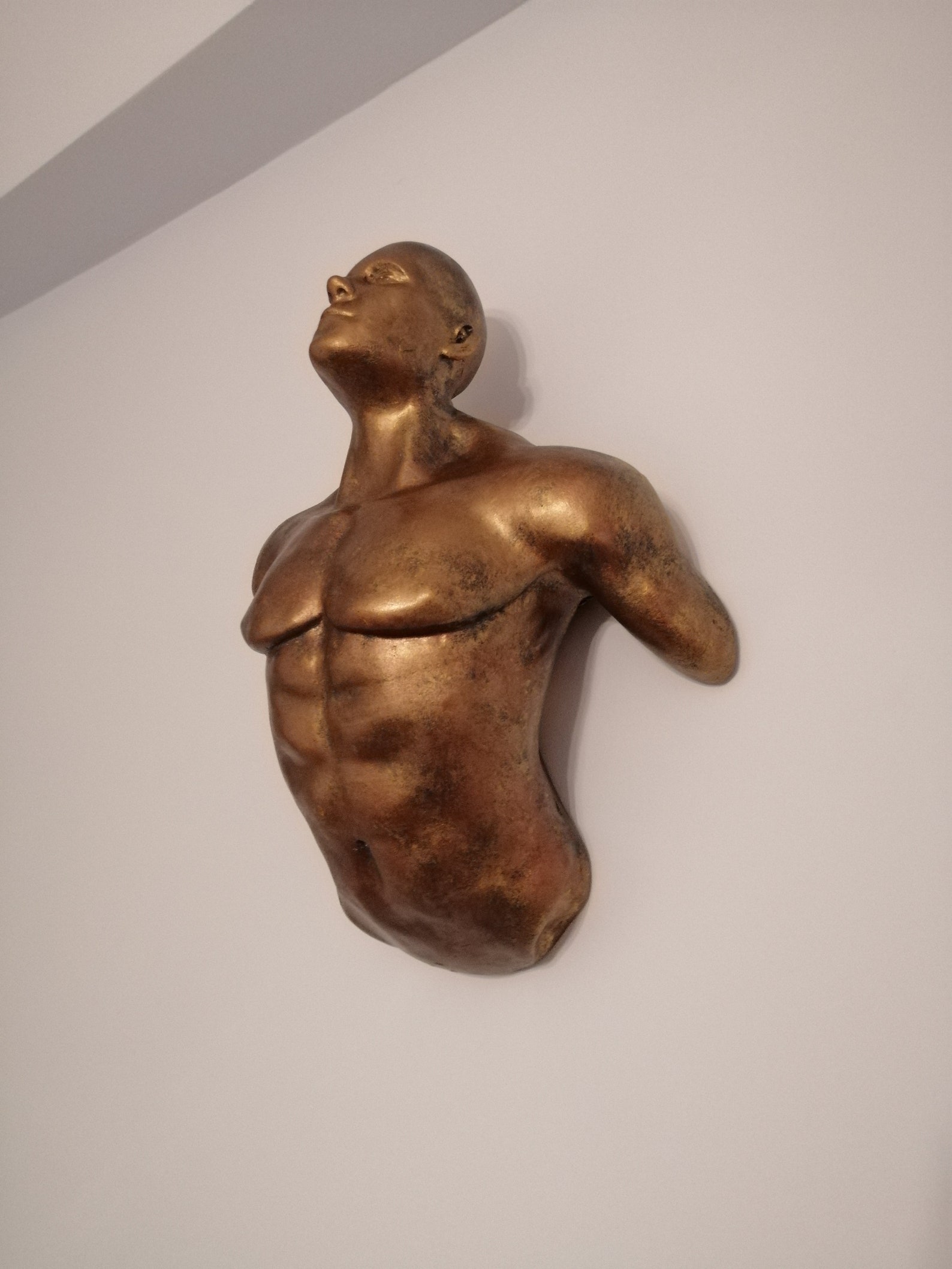 Wall Man Sculpture Sports Man Sculpture Climbing Man | Etsy