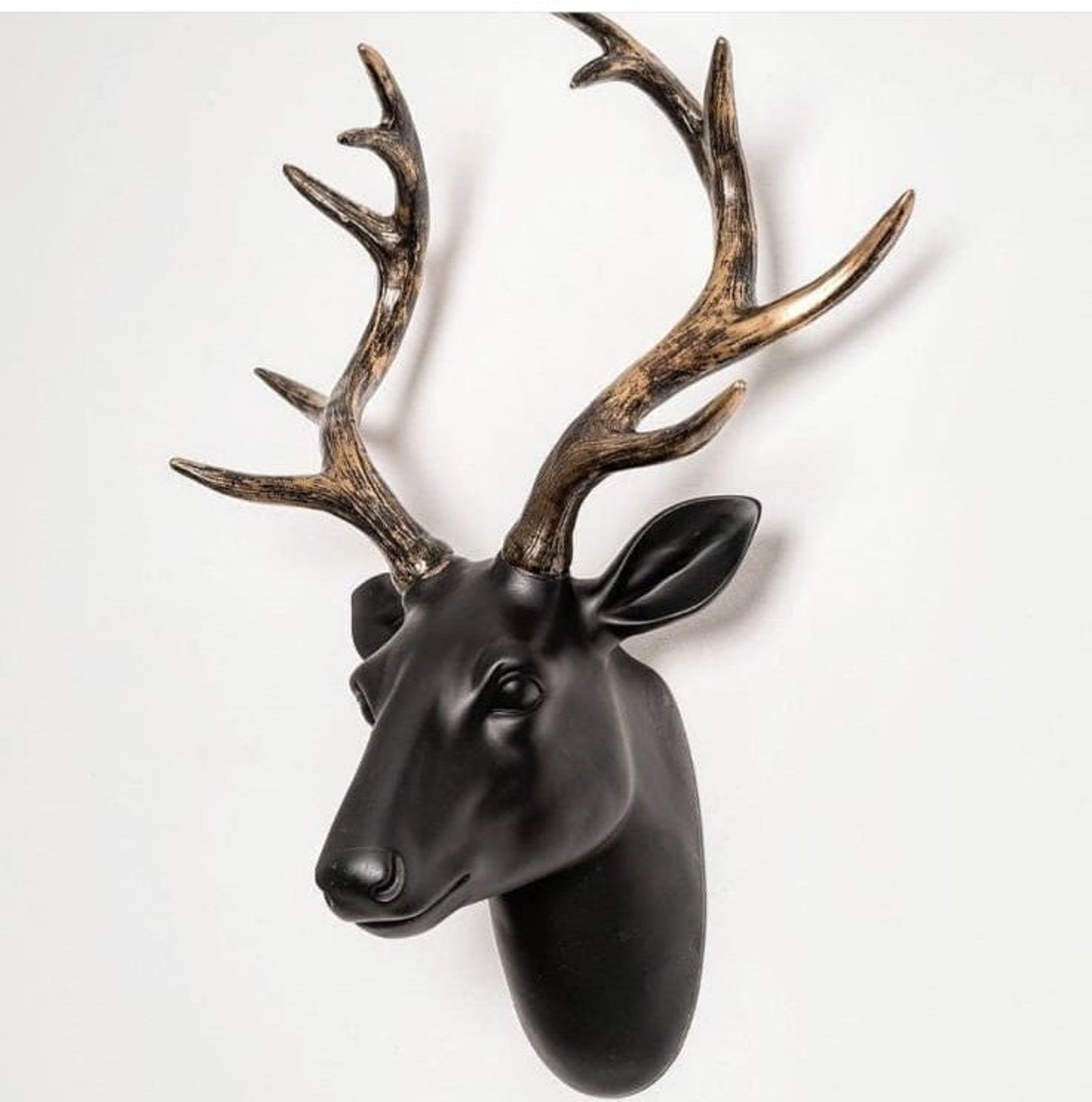 Deer Head Wall Decor Wall Accessory Wall Decor Home | Etsy