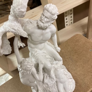 Prometheus Titan God, Fire God, Mythological Statue, Greek Mythology ...