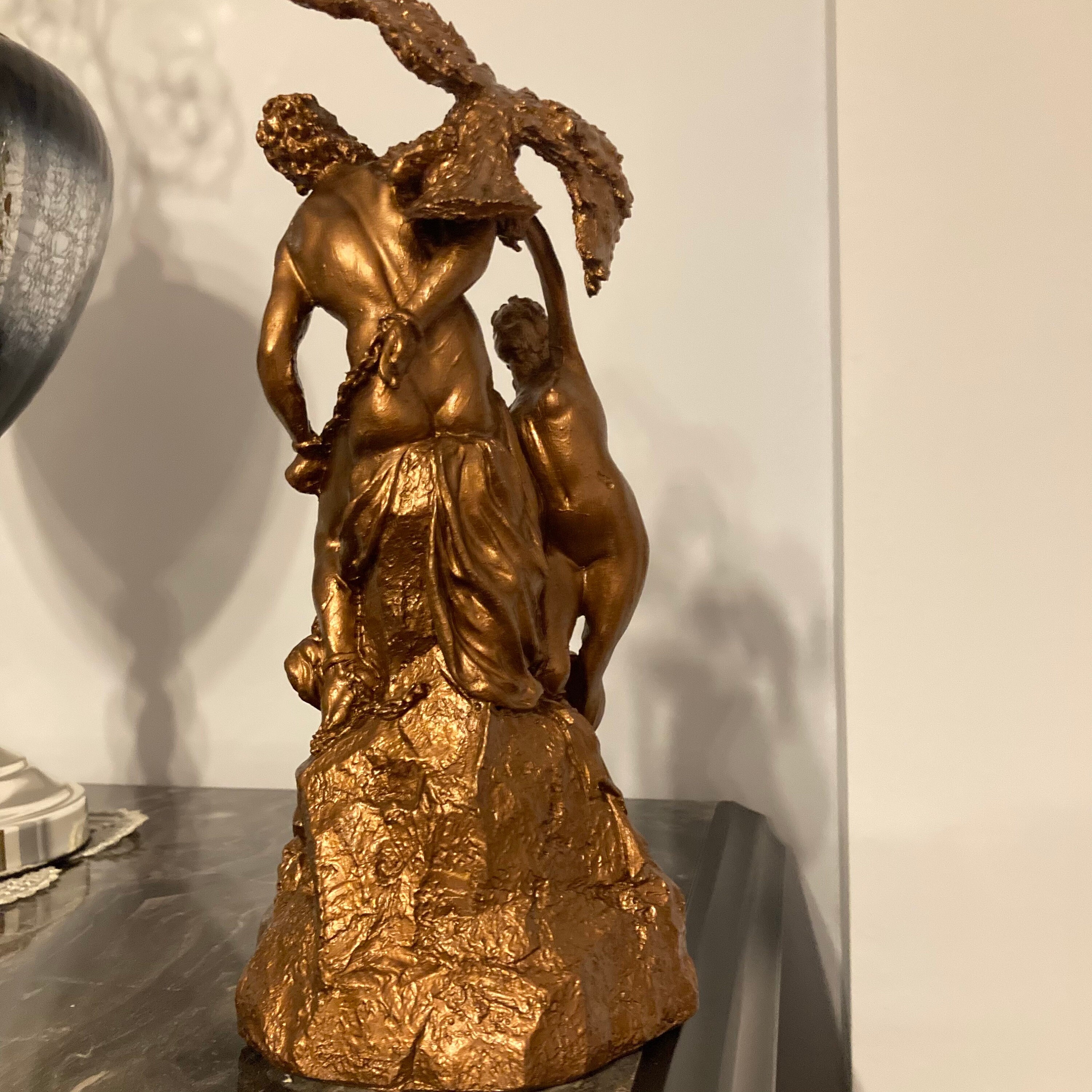 Prometheus Titan Statue