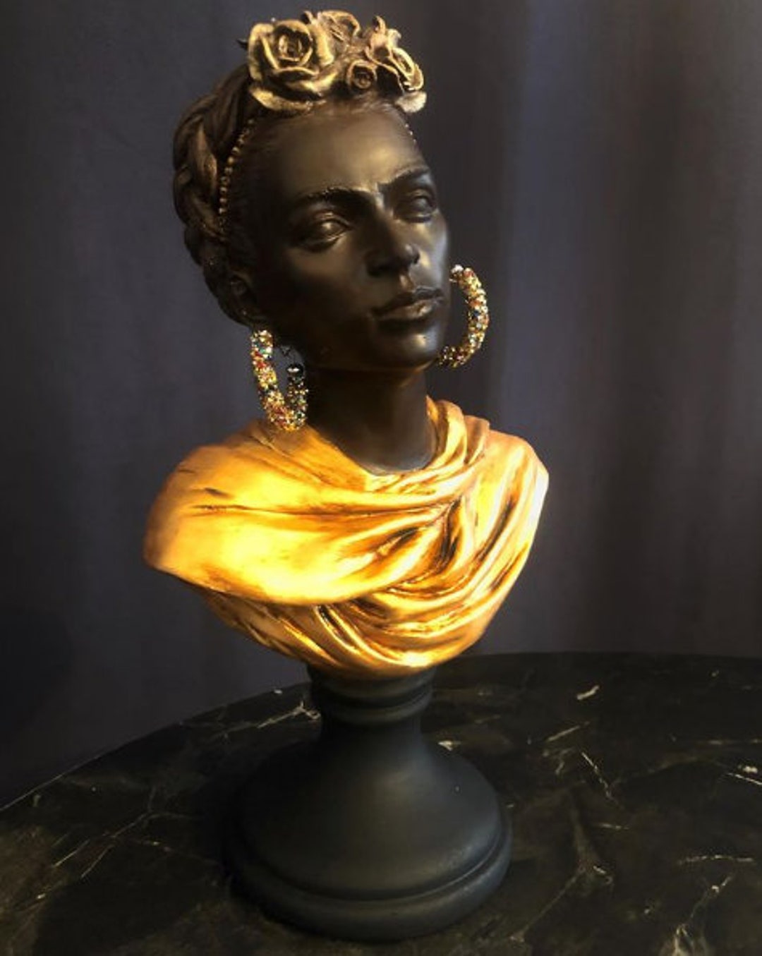 Woman Bust,bust Sculpture Decorative. Frida Bust.gift.design Bust.home ...