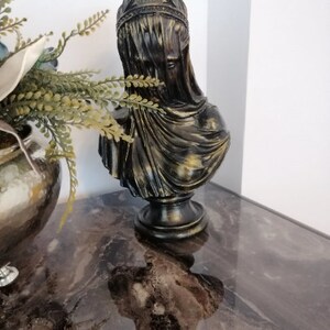 Virgin Mary, Virgin Mary Statue, Veiled Lady Bust, Veiled Bride, Large ...