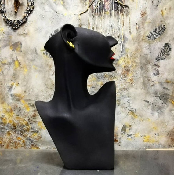 Modern Woman Statuehalf Female Bust Sculptureface | Etsy