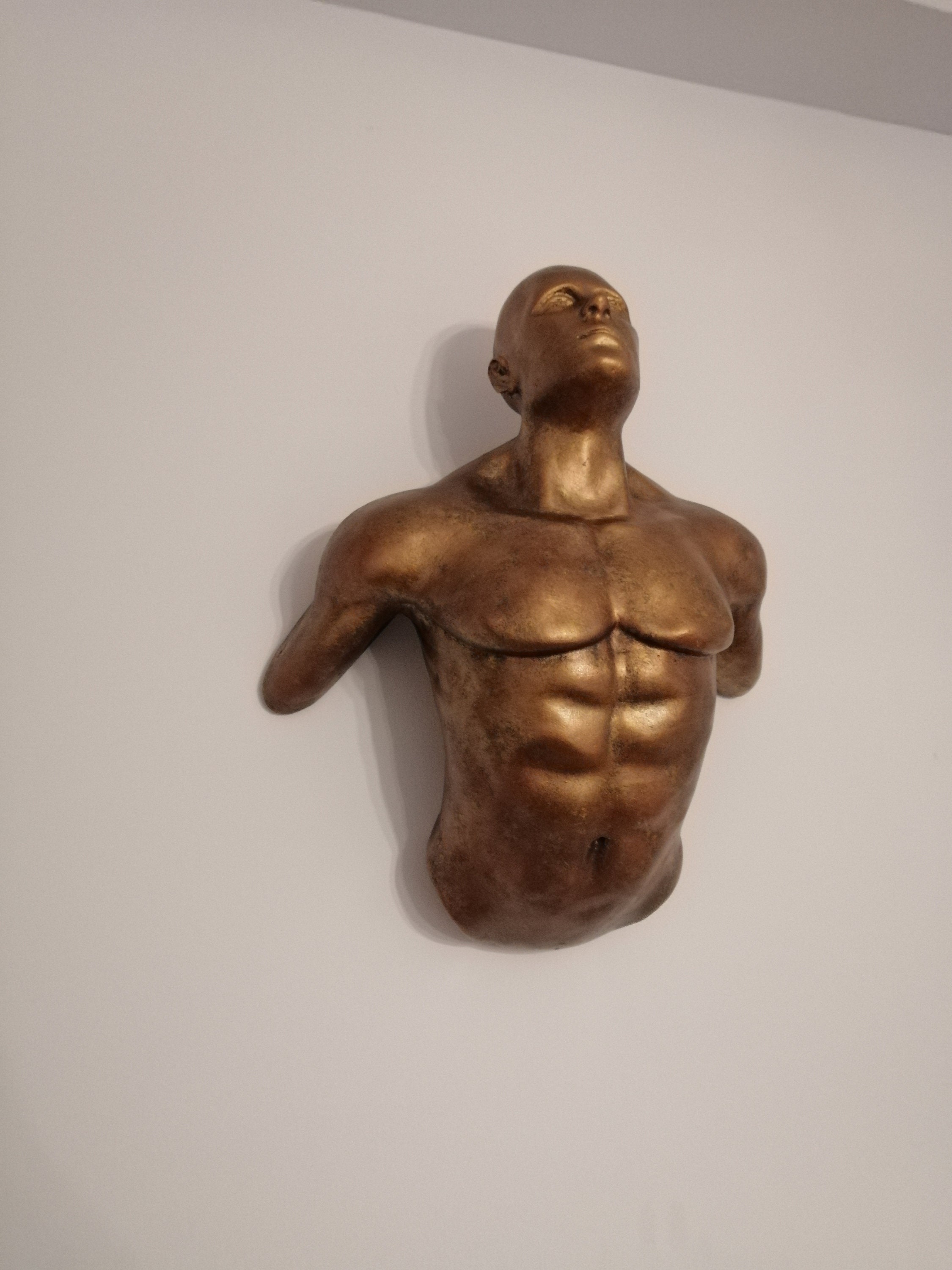 Wall Man Sculpture Sports Man Sculpture Climbing Man | Etsy