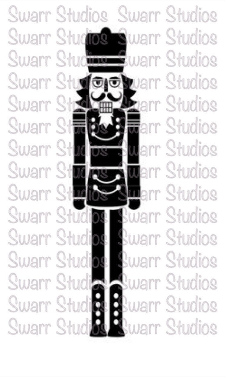 Nutcracker SVG Digital Image File Christmas Decor - Etsy