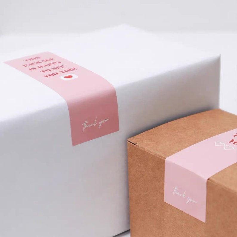 90pcs Wrap Labels Stickers Packaging Box Label Gift Sealing - Etsy