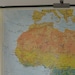 Large Map of Africa: Original Vintage 1970s German Educational Poster ...