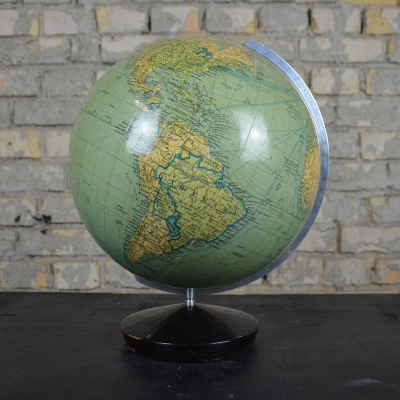 Vintage Globe - Etsy