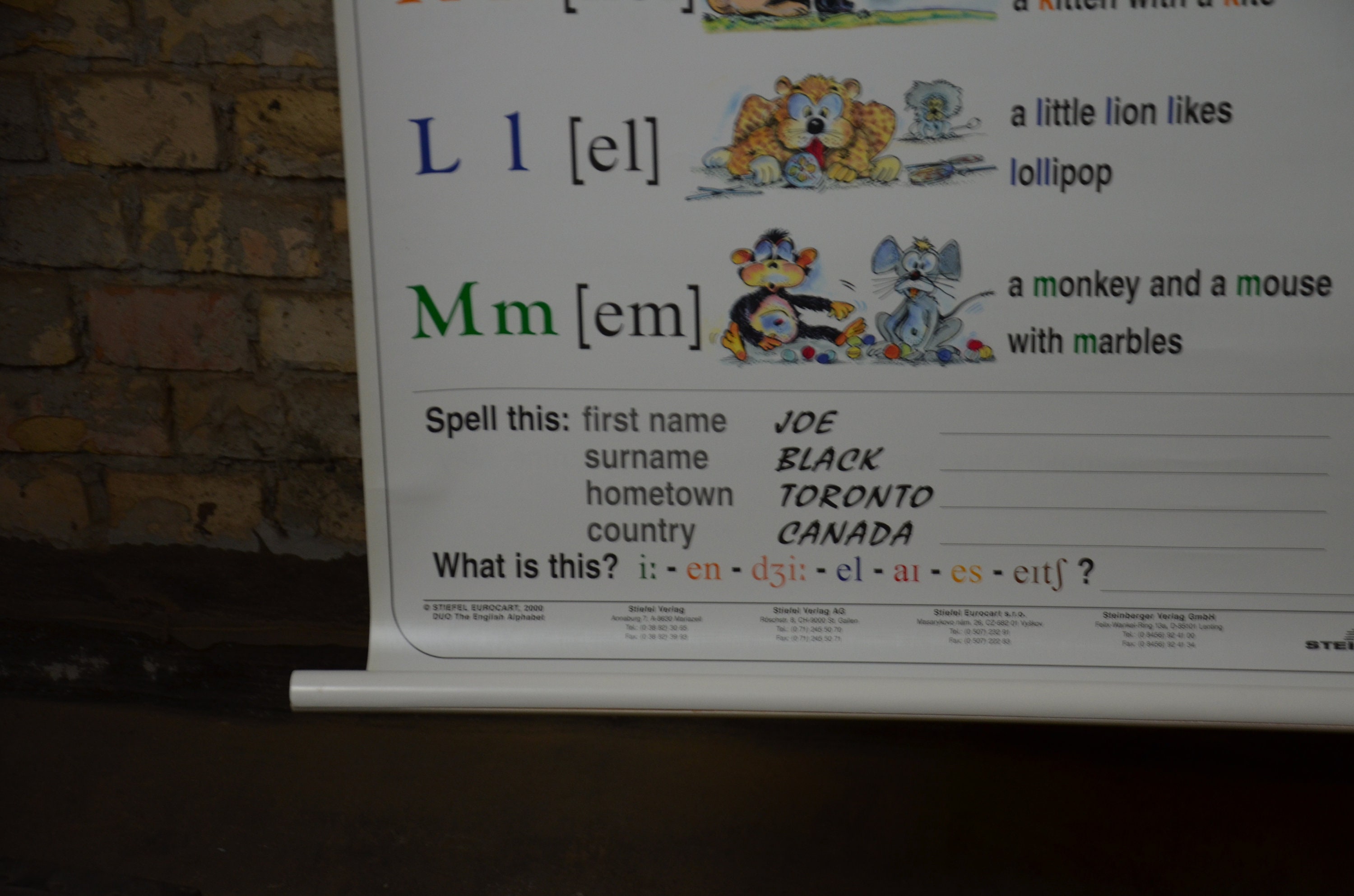 Illustrated English Alphabet Phonetics: Original Vintage - Etsy