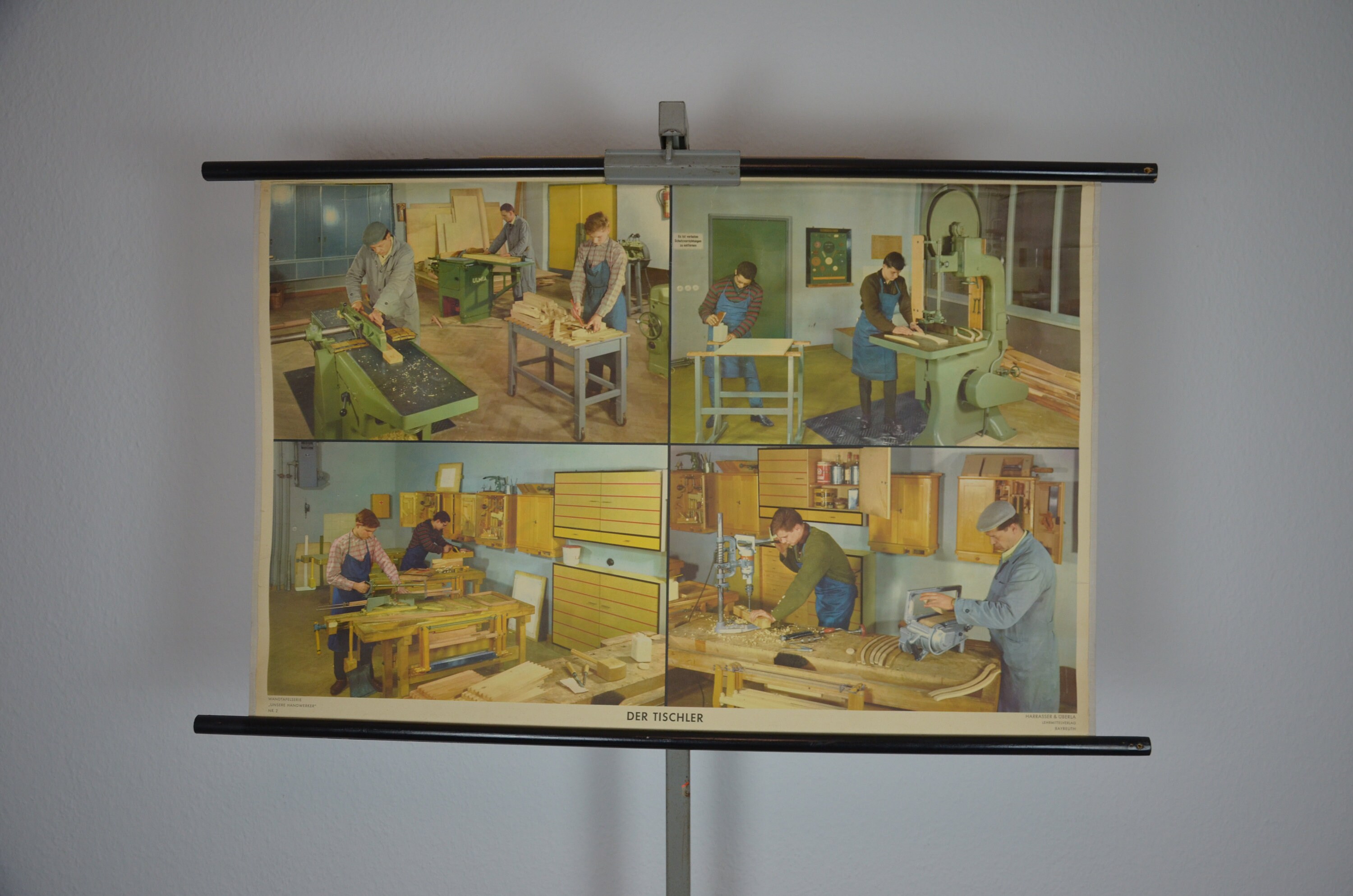 Carpenter's Workshop Cabinetmaker: Original Vintage 1950s - Etsy