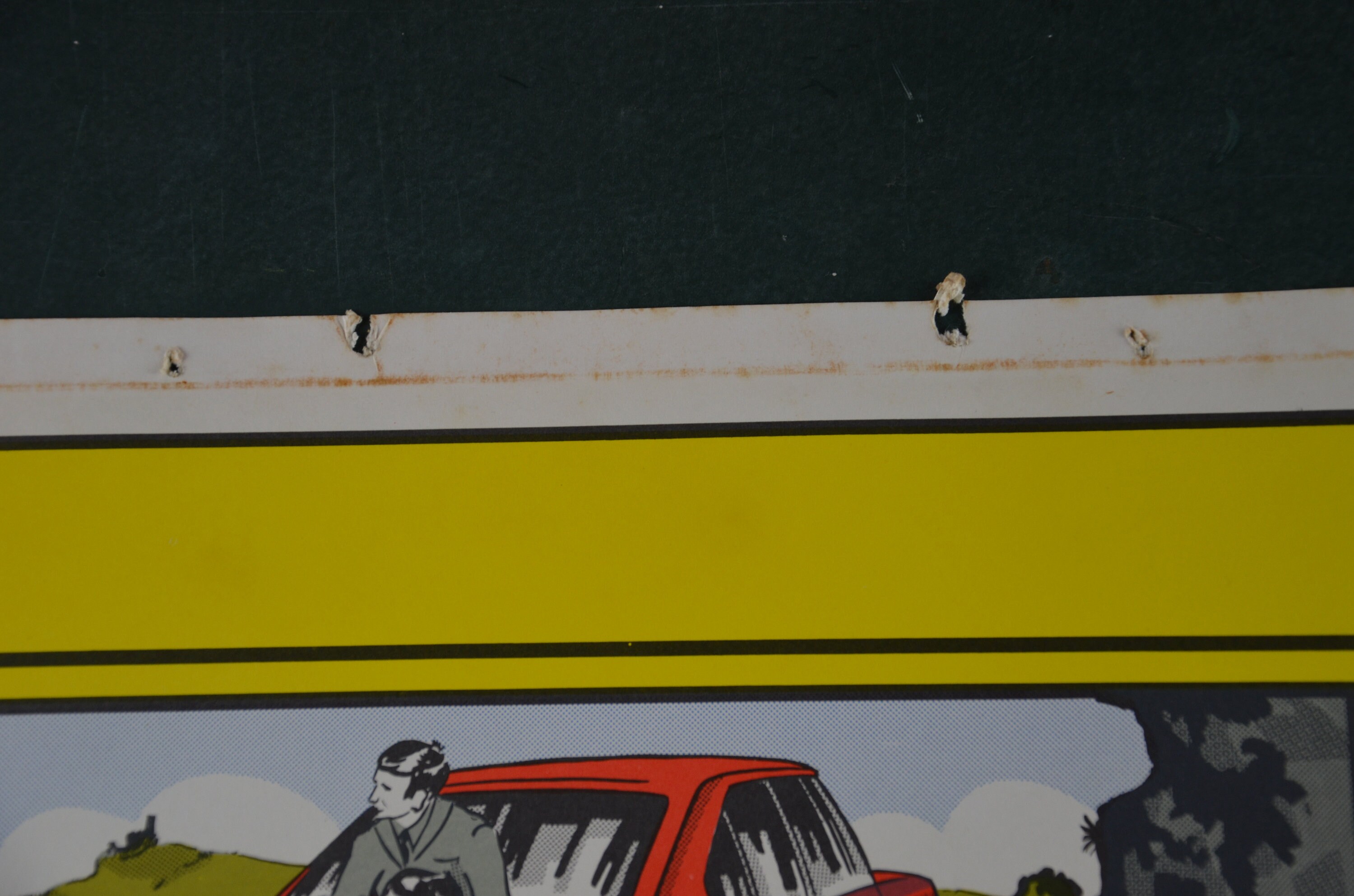 Original Vintage German School Poster: Driving Parking Traffic - Etsy