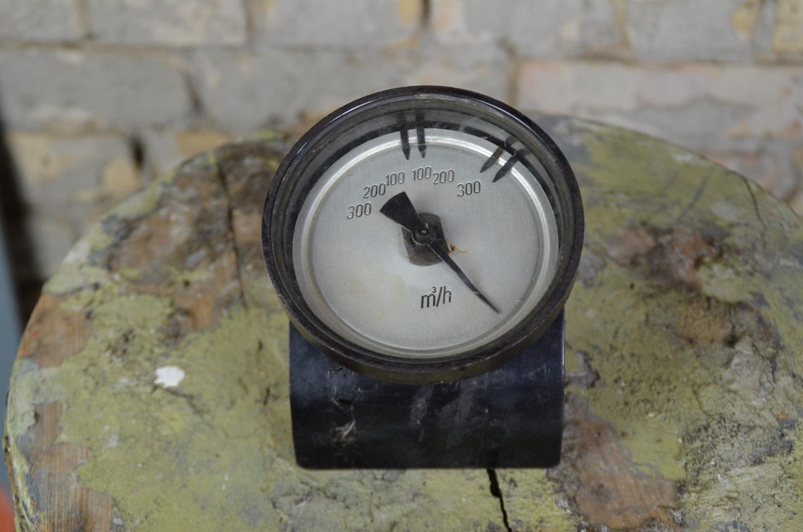 Volume Flow Rate Meter, Vintage School Cutaway Model: Rare Original ...
