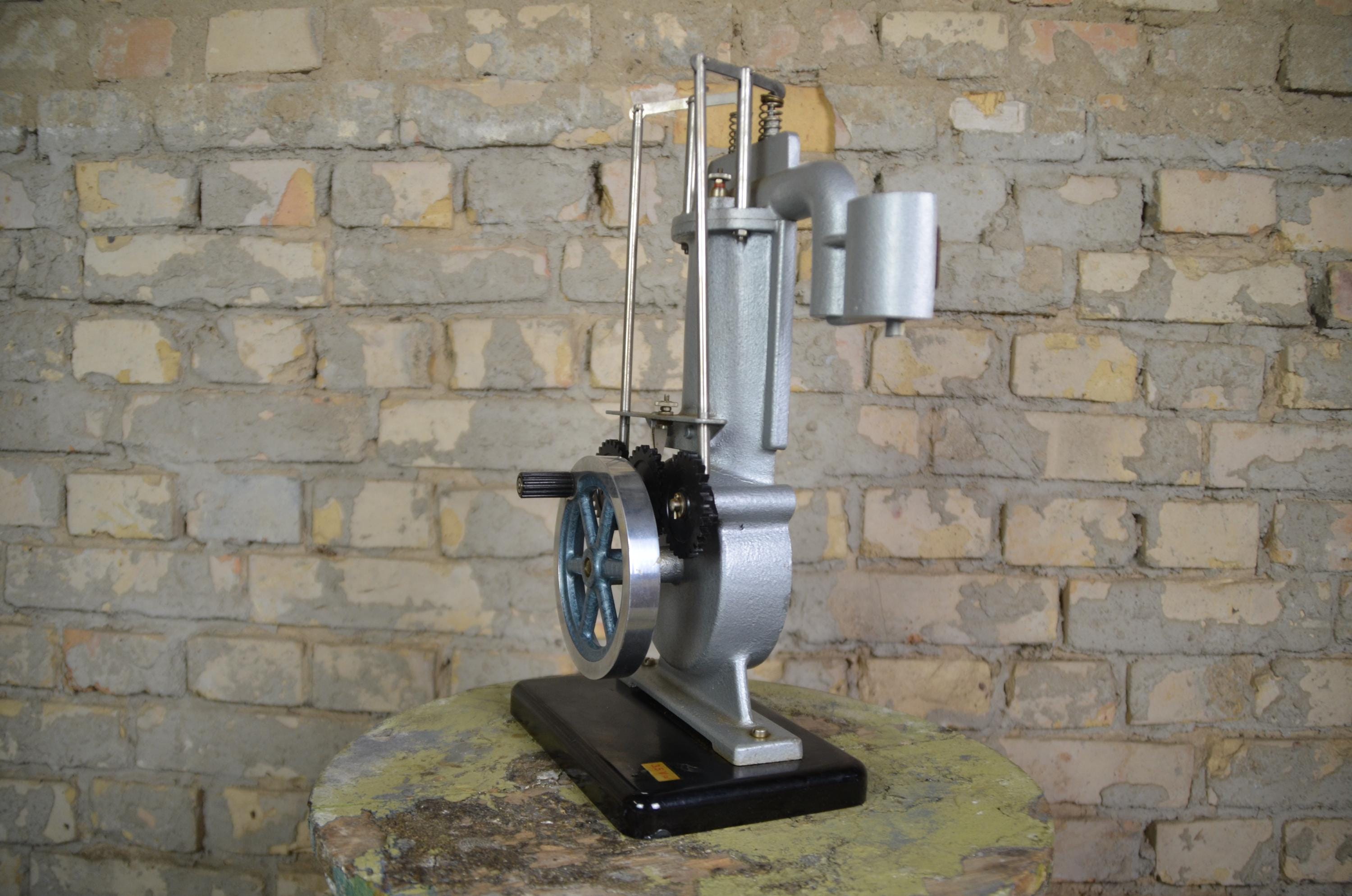Four-stroke Single Cylinder Engine: Original Vintage 1950s German ...