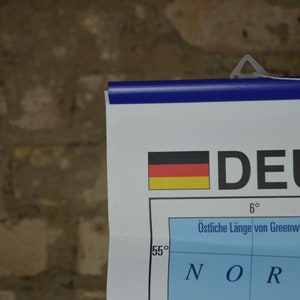 Topgraphic / Political Map of Germany: Original Vintage 2000s ...