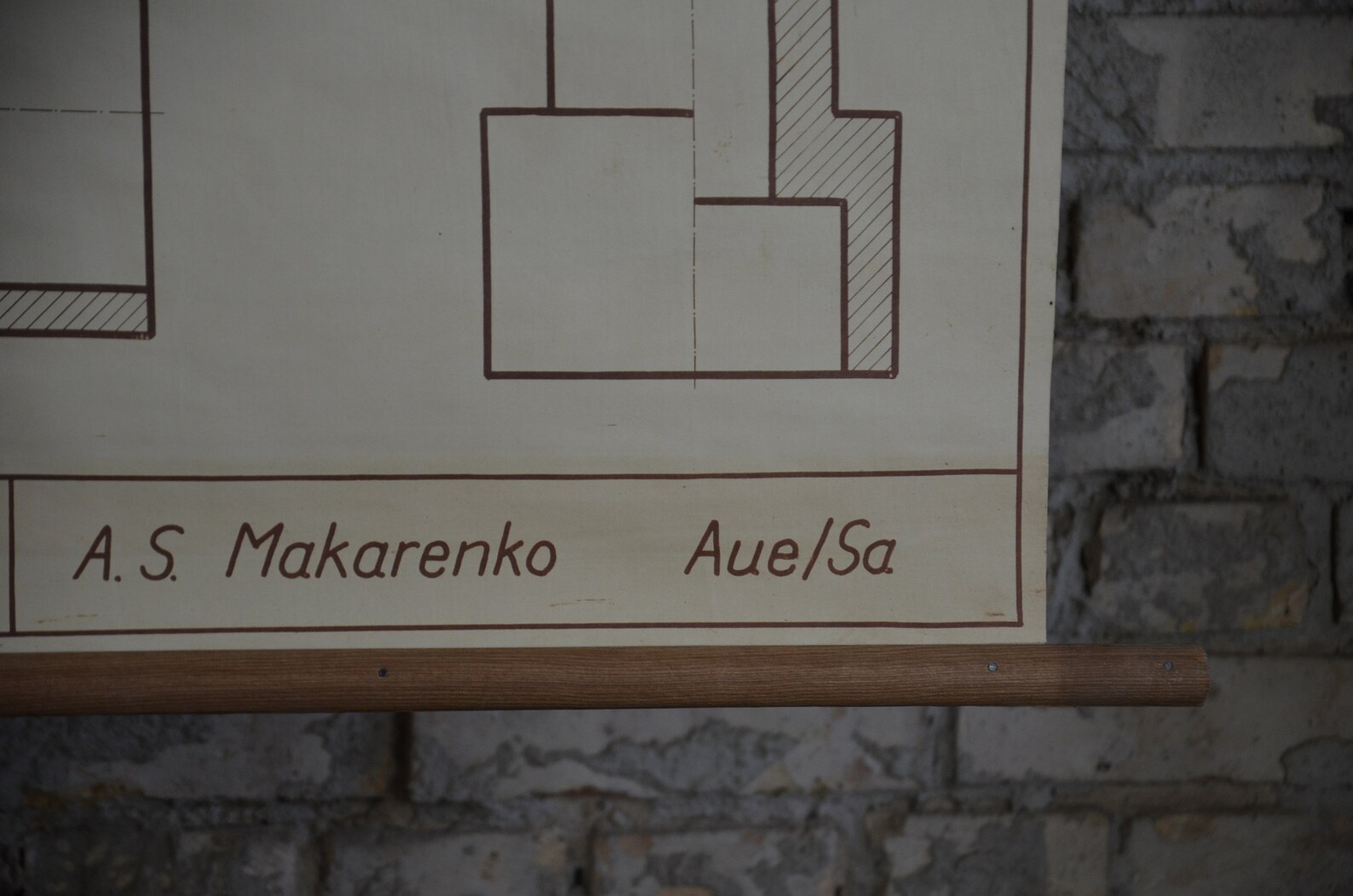 Cross-sections in Technical Drawings Engineering: Original - Etsy