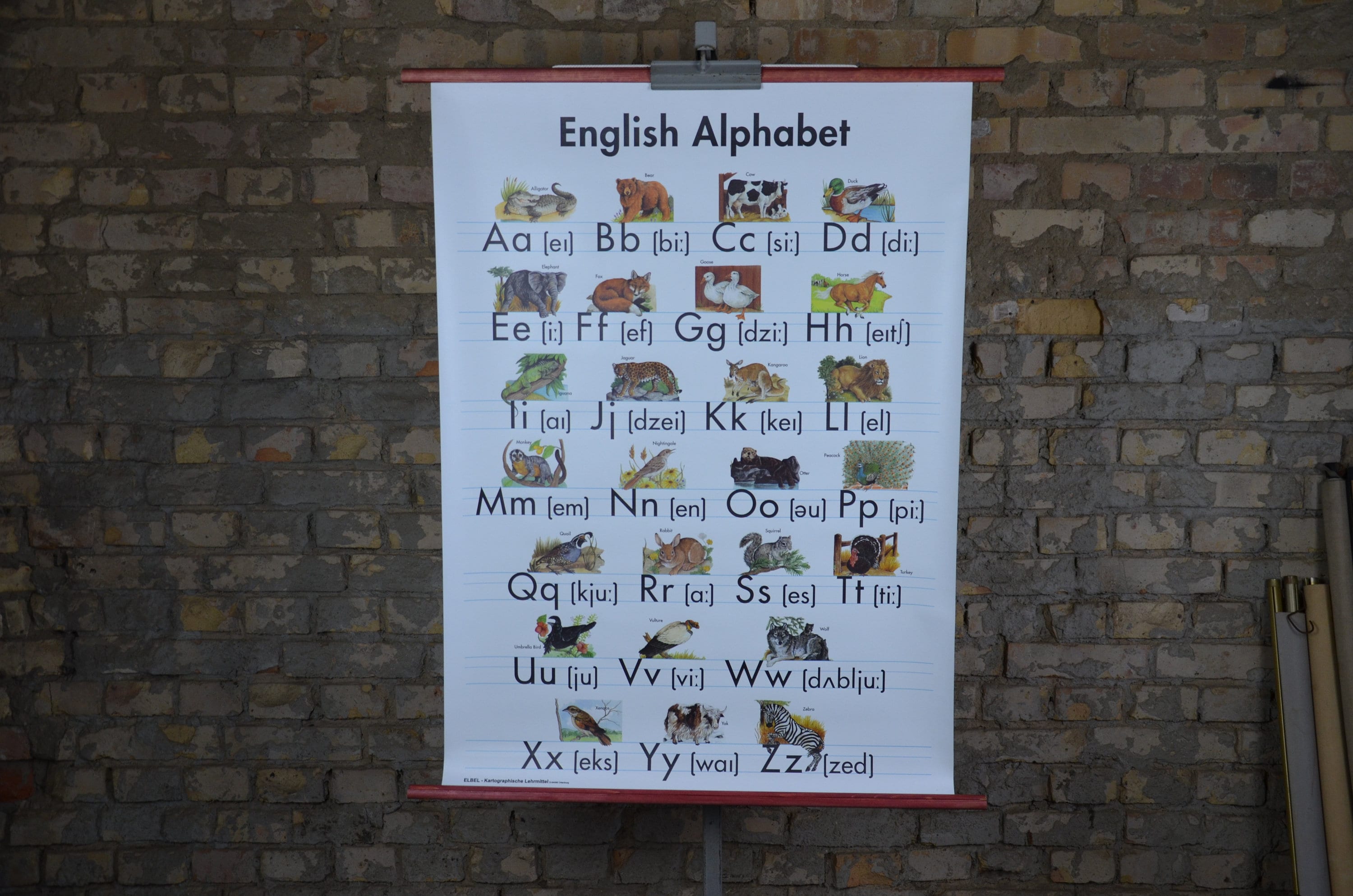 English Alphabet Phonetics Animals: Original Vintage 1990s - Etsy