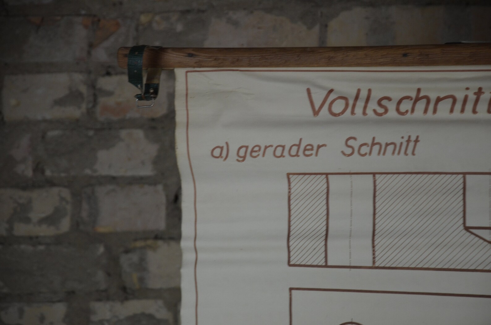 Cross-sections in Technical Drawings, Engineering: Original Vintage ...